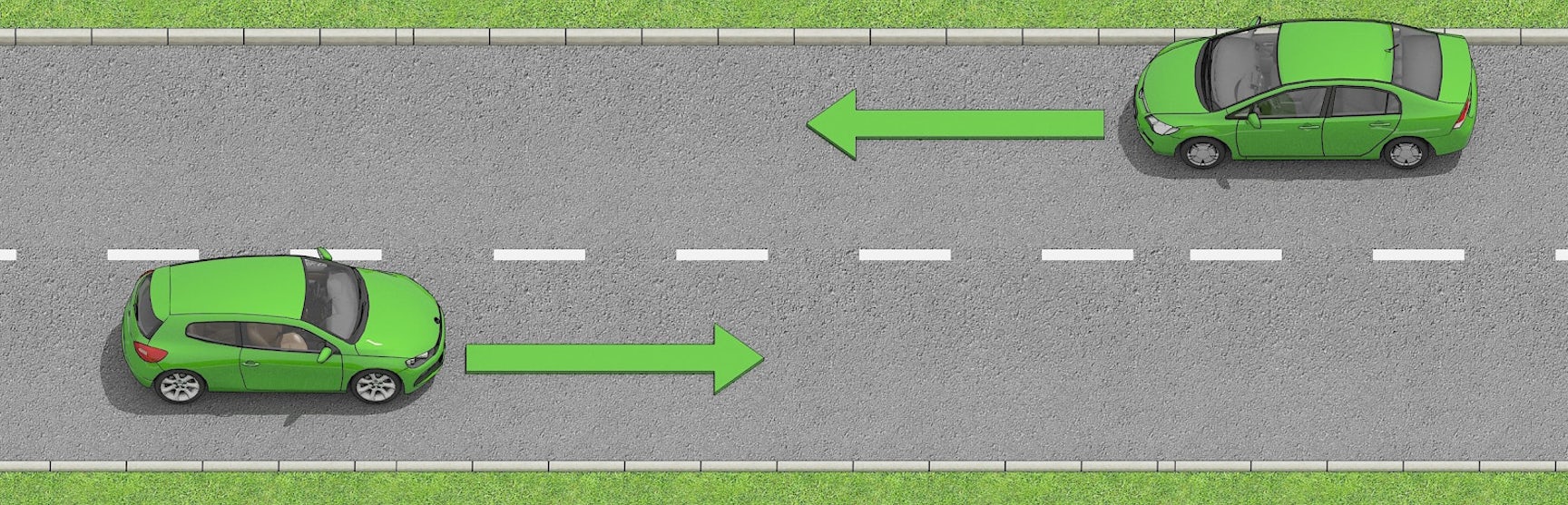Körfält: Placering, Typer & Reversibla körfält - Zutobi Körkort