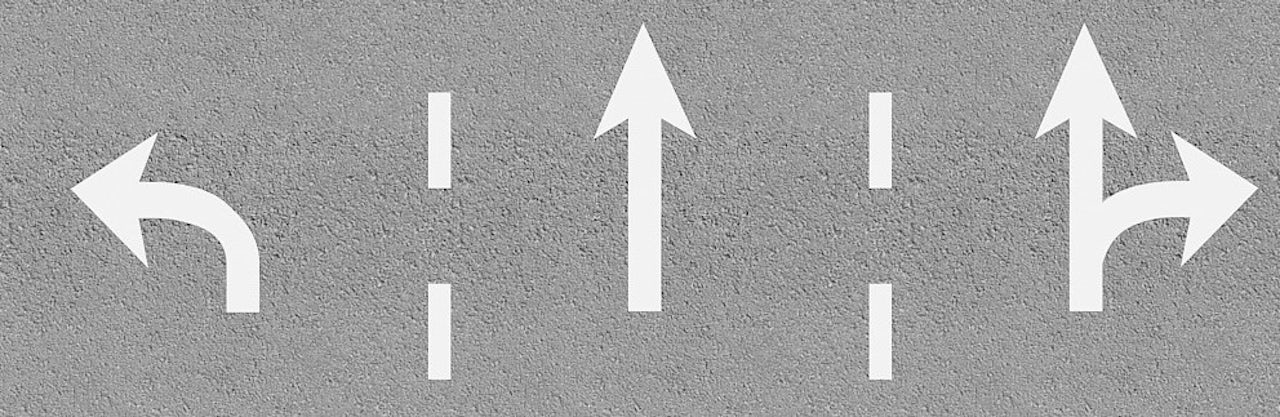 Road Lane Markings & Reflective Studs - Driving Theory